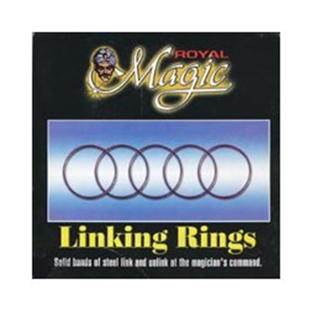 Magic Linking Rings - 5" Deluxe Set (8 Piece) - Walmart.com