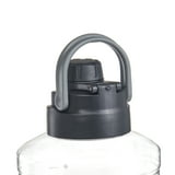 Mainstays 64 fl oz Reusable Water Bottle, Clear, Light-Weight, Wide ...