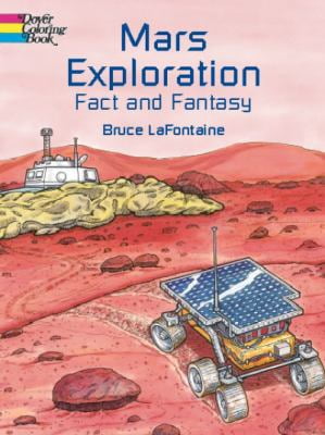 Pre-Owned Mars Exploration Fact and Fantasy (Dover History Coloring ...