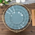 BalsaCircle 10 Dusty Blue 11" Round Disposable Salad Dinner Plastic ...