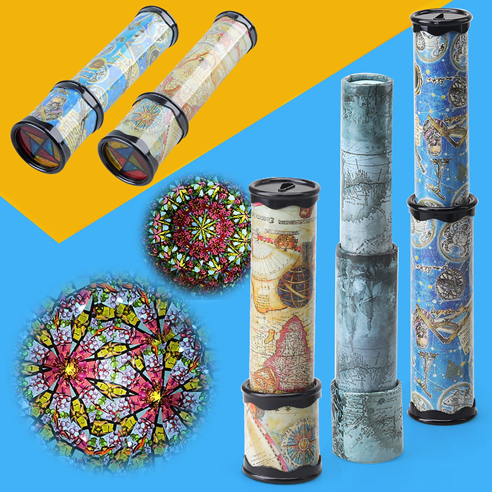 Dengjunhu Magic Kaleidoscope,Old World Kaleidoscope Classic Toys ...