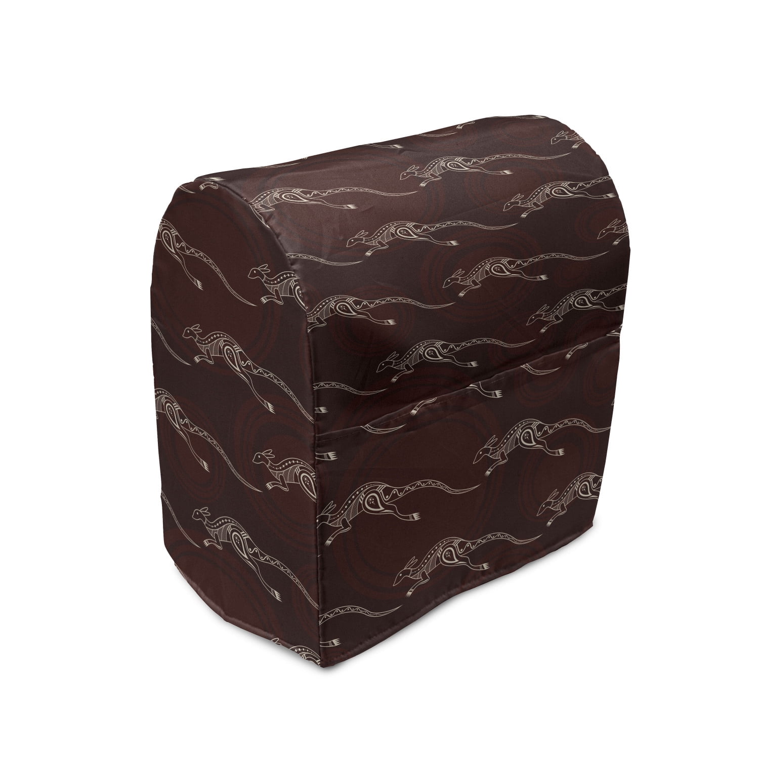Australia Stand Mixer Cover, Animals Theme Abstract Kangaroos Motifs ...