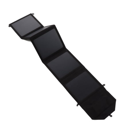 USB Solar Panel Folding Power Bank, 50W Monocrystalline Silicon Folding ...