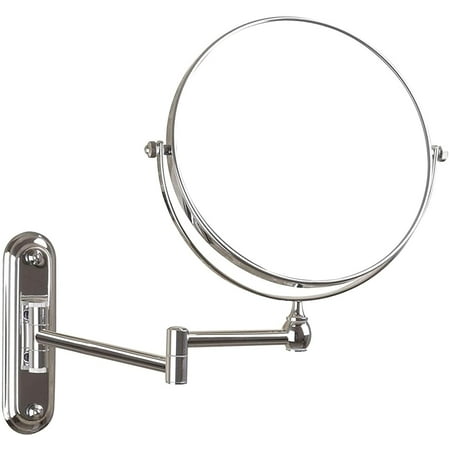HSD Ladies Mirror Wall Mount Makeup Mirror Two Sided 360& Swivel ...