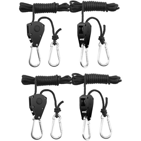 Adjustable Ratchet Hangers 1/8 Inch Adjustable Hook Rope Ratchet Strap ...