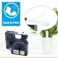 6PK Compatible for DYMO D1 45013 S0720530 45010 45016 45017 45018 45019 ...