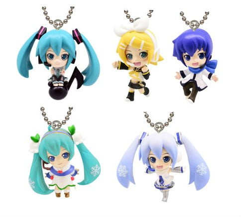 Bandai Gashapon Vocaloid Hatsune Miku Swinger Part 2 Mini Figure Mascot ...