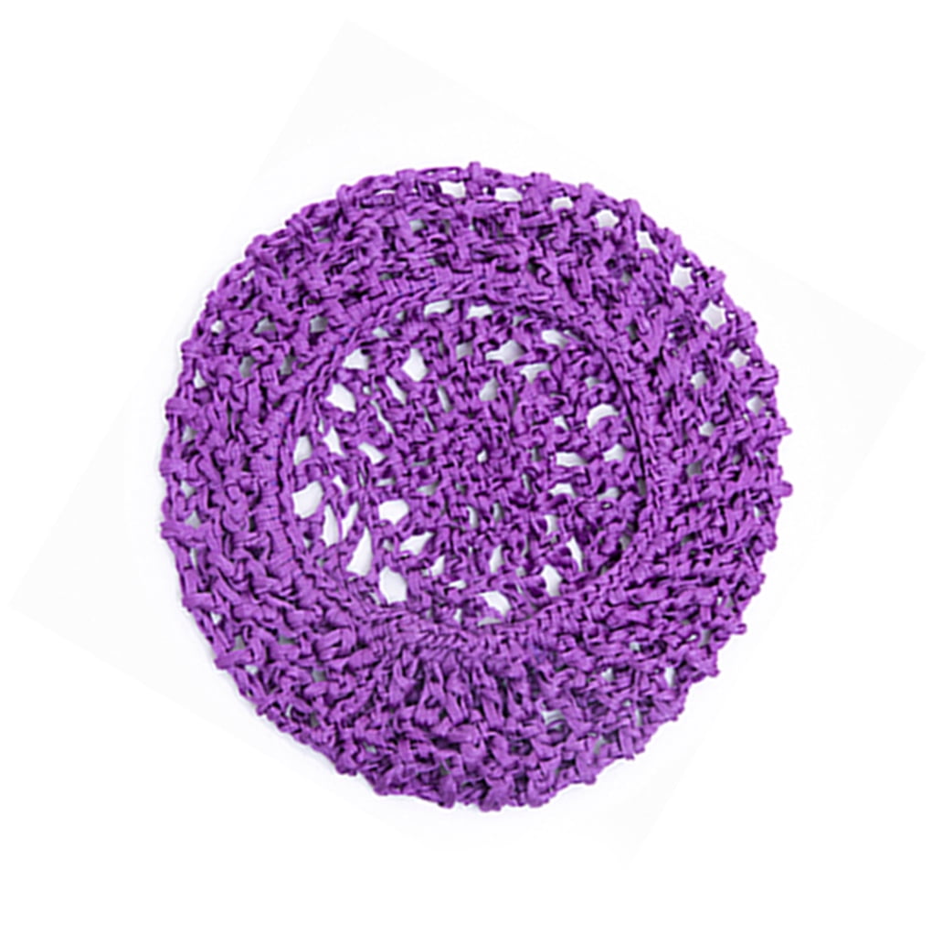Linyer Women Mesh Crochet Hair Net Portable Breathable Replacement ...