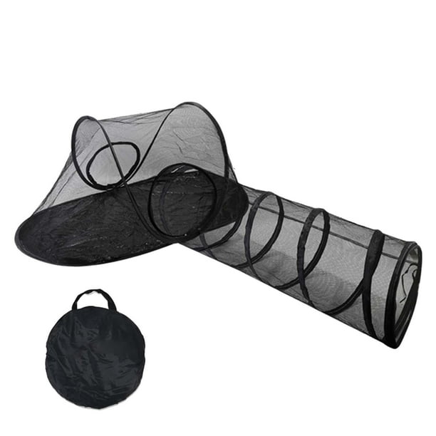 2 in 1 Cat Tent and Tunnel Folding Exercise Tent for Small Animal Cats ...