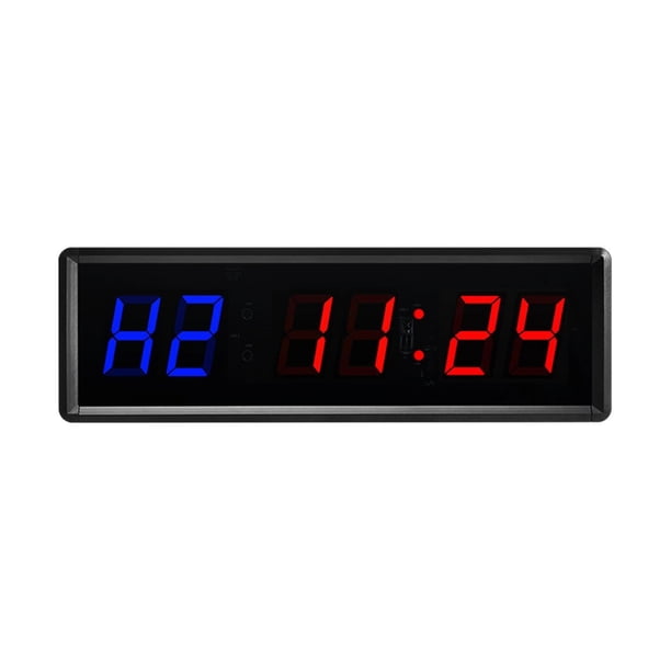 relayinert 1.5'' LED Interval Timer Gym Timer Workout Clock Stopwatch ...
