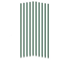 Garden Stakes 5-Ft for Climbing Plants Supports Pole 10 Pack Rust-free ...