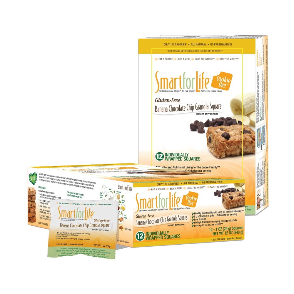 Branded Smart for Life Cookie Diet Meal Replacements - Gluten-Free ...