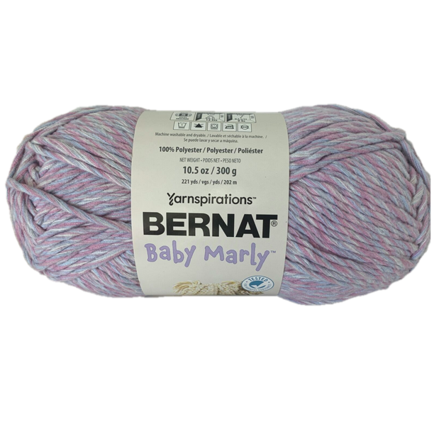 Bernat Baby Marly Blue Orchid 300g Knitting & Crochet Yarn - Walmart.com