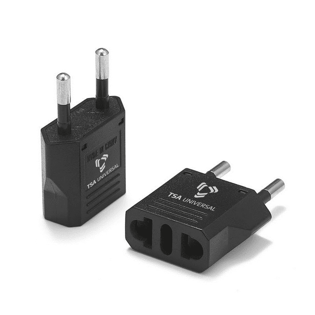 United States to Denmark Travel Power Adapter to Connect North American ...
