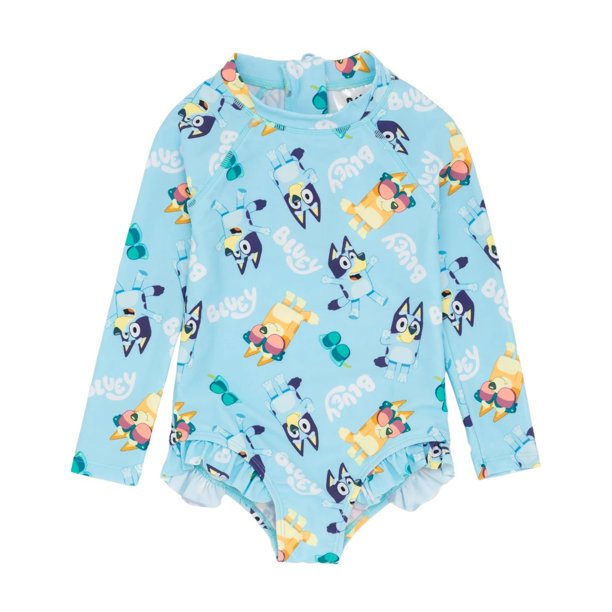 Bluey Girls One Piece Swimsuit - Walmart.ca