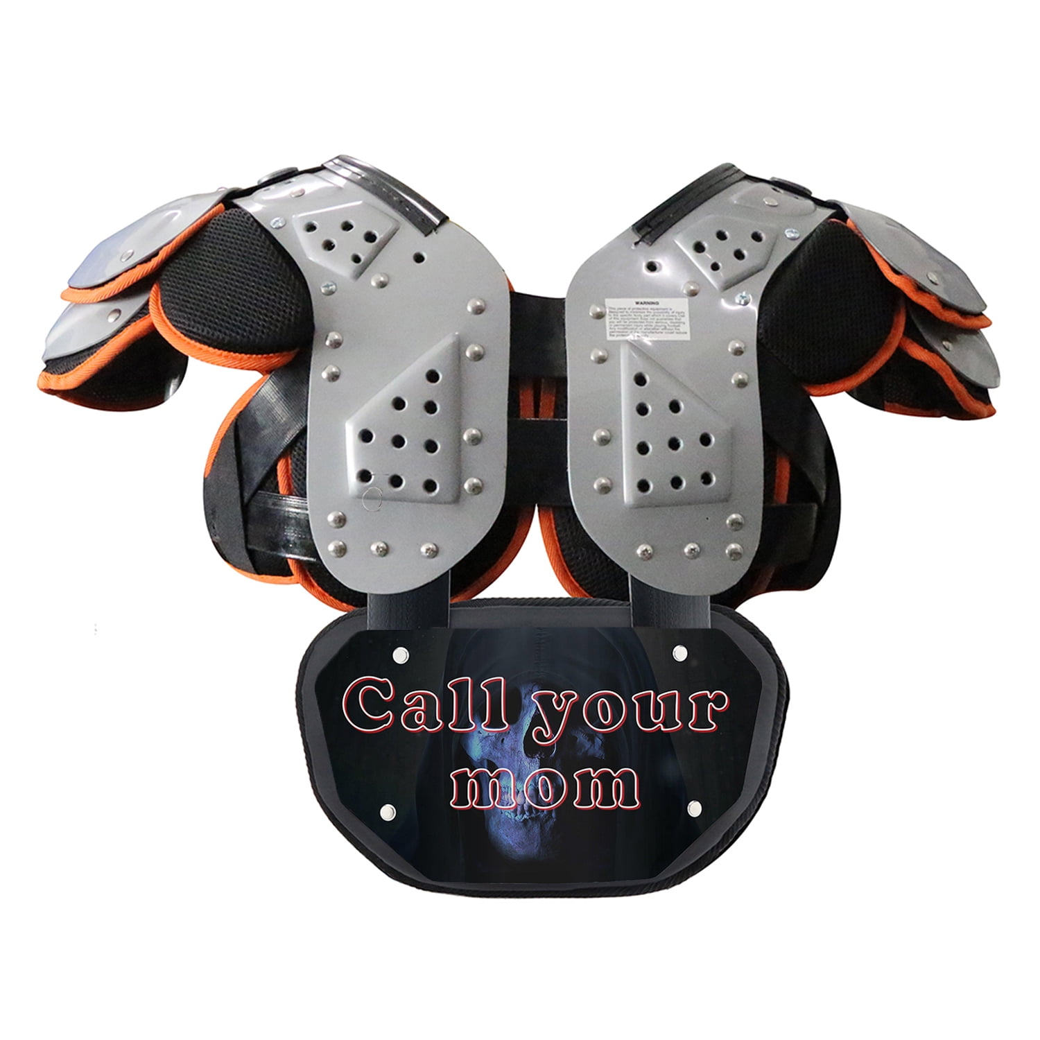 Football Back Plate Lower Back Pads for Football Players Rear Protector ...
