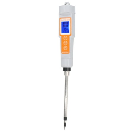 Soil EC Meter, LED Screen Electrode Sensing Probe Soil Sensor Wide ...