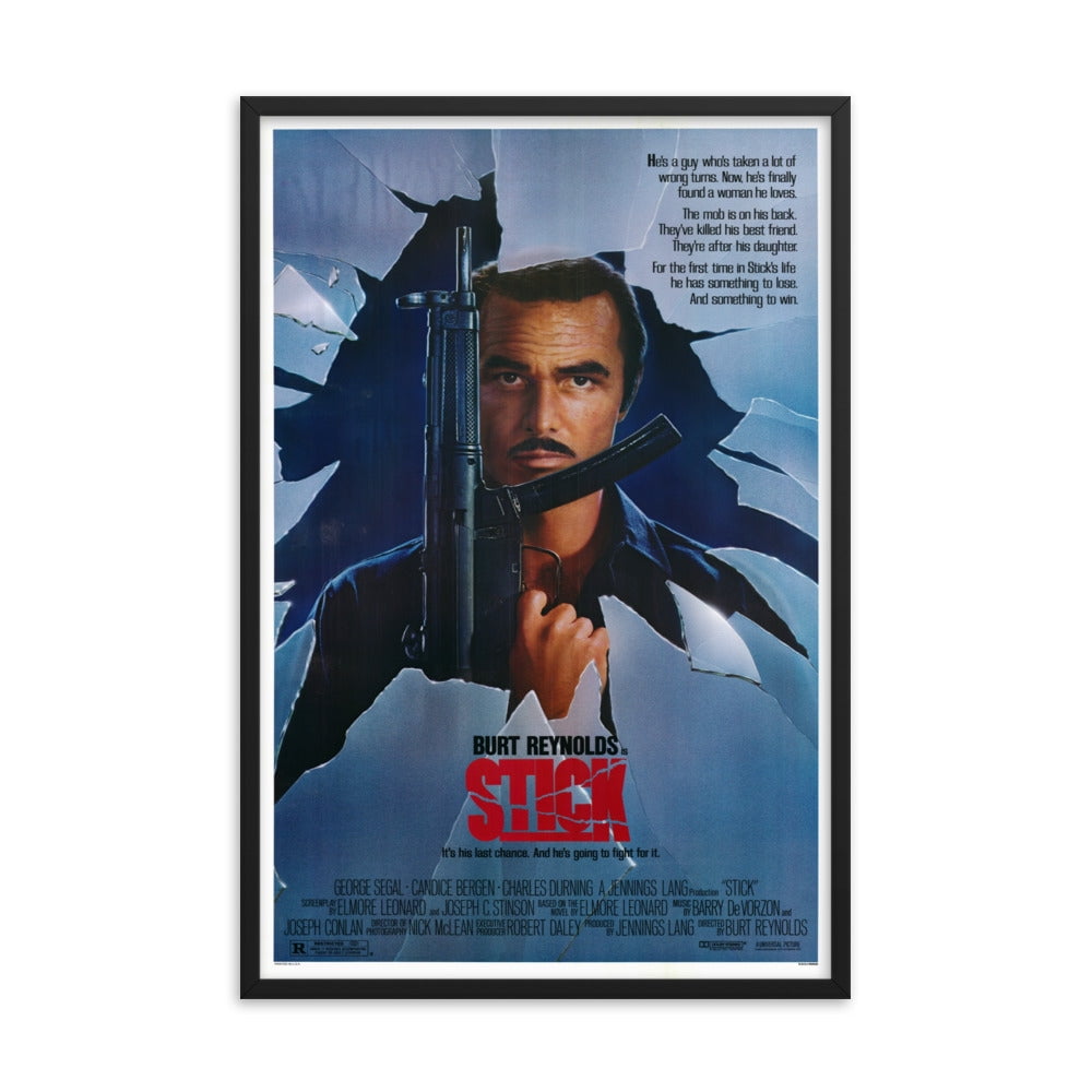 Stick 1985 REPRINT poster - Walmart.com