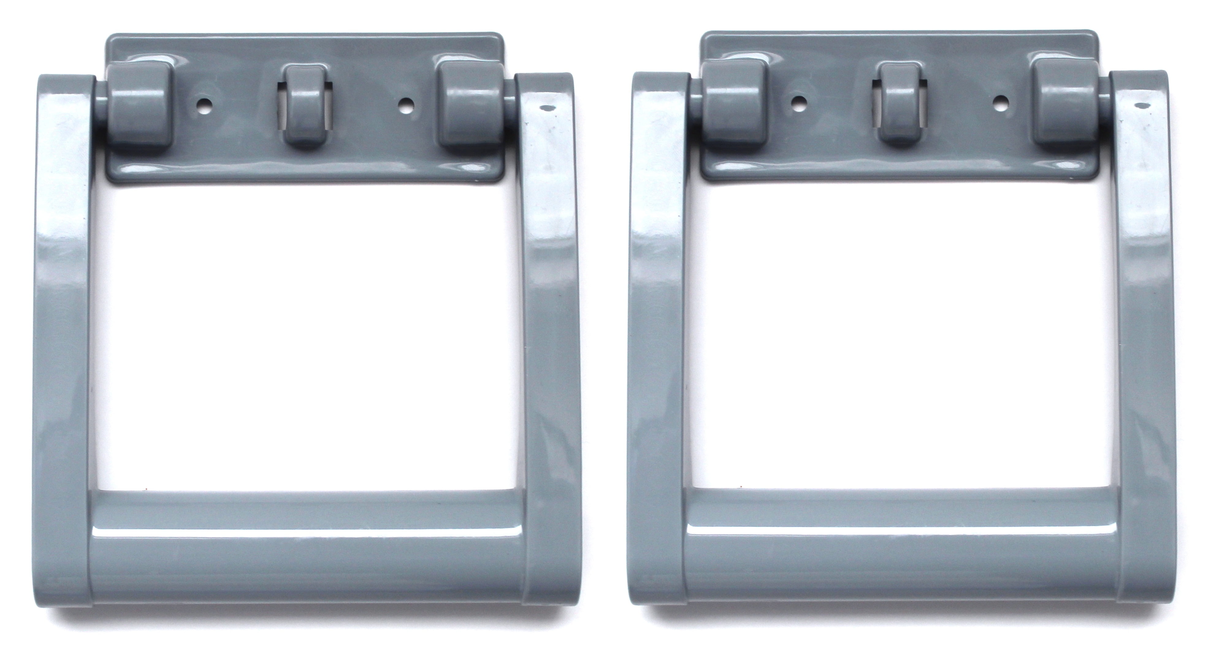 2 Pack Grey Aftermarket Plastic Igloo Cooler Replacement Handles ...