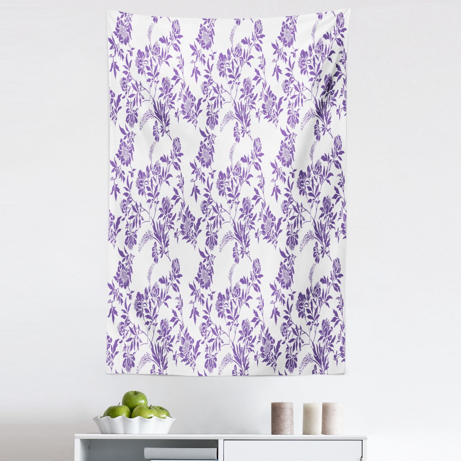 Floral Tapestry, Thriving Seasonal Plants with Randomly Distributed ...