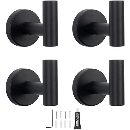 Bath Towel Hook - SUS 304 Stainless Steel Bathrobe Hook Holder, Heavy ...