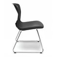 OFM Model 315 Multi-Use Stack Chair, Plastic Seat and Back, Black, Pack ...