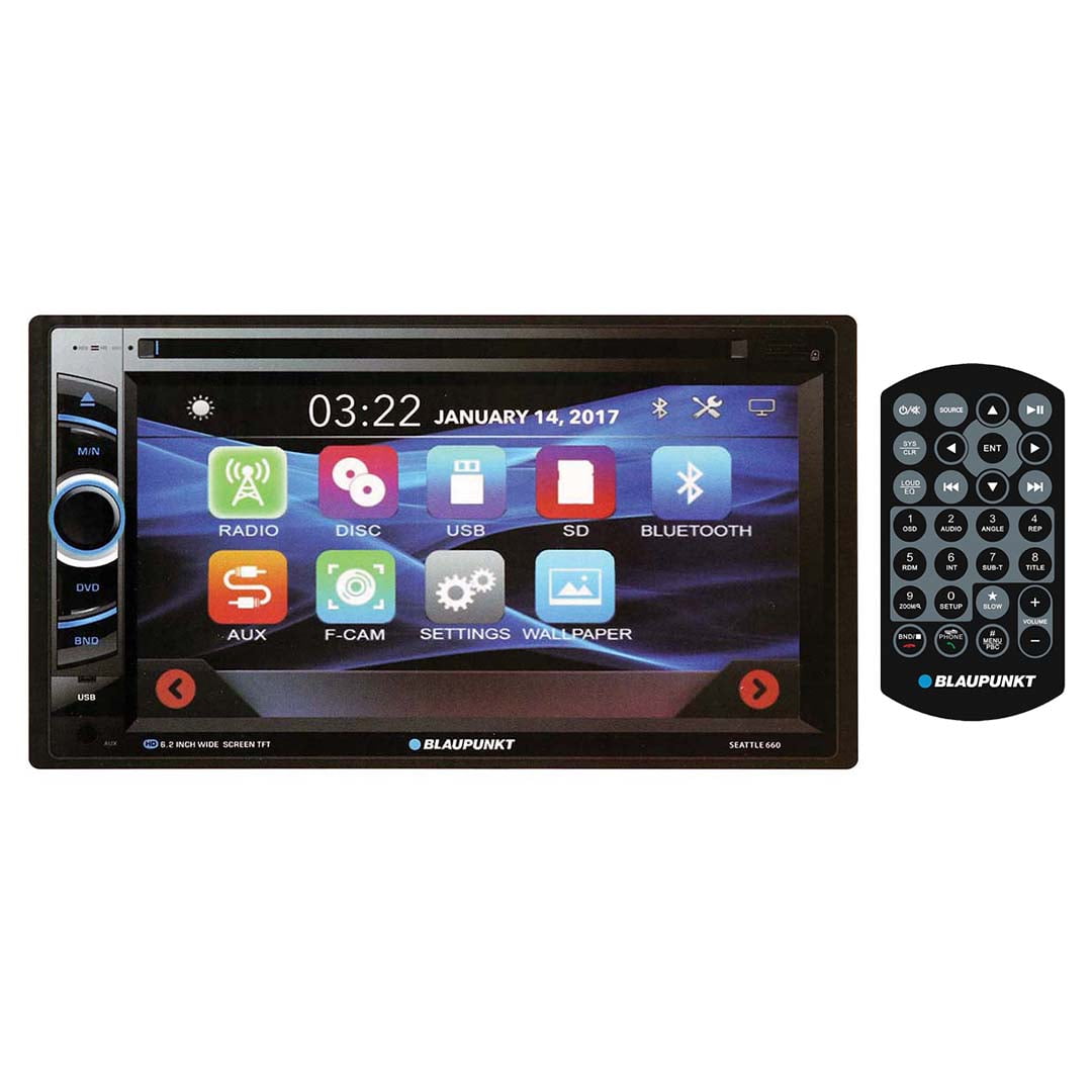 Blaupunkt SEATTLE 660 6.2-Inch In Dash Touch Screen Multimedia Car ...