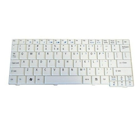 New Acer Aspire One A110 A150 ZG5 D150 D250 White English Keyboard ...