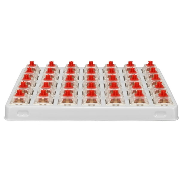 Mechanical Keyboard Switch, Red Switch 35 Pieces Widely Used 3 Pin ...