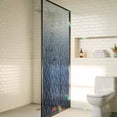 Abstract Stripe Blue Gradient Window Privacy Film, Rainbow Film ...