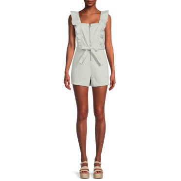 No Boundaries Juniors’ Shortalls - Walmart.com