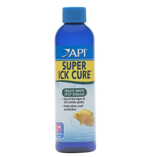 API Liquid Super Ick , Freshwater And Saltwater Fish Medication, 4 oz ...