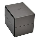 Emporio Armani Stainless Steel Chronograph Men's Watch, Black Dial ...