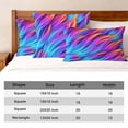 Abstract Flame Throw Pillow Covers 20 x 20 Inch Pillow Covers Set of 4 ...