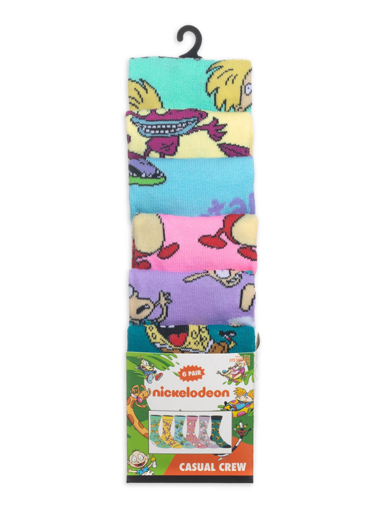 Men's Nic 90s 6pk Socks - Walmart.com