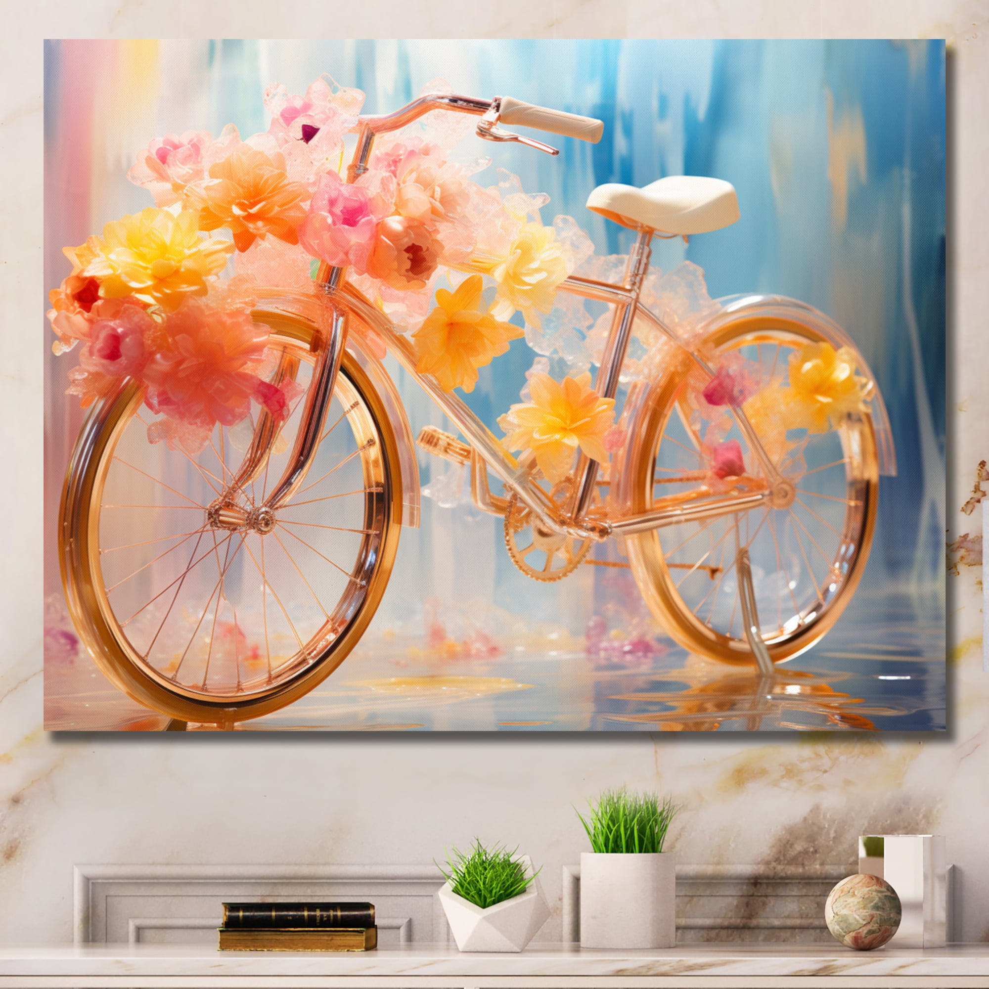 Click here for Designart Bicycle Wall Art Decor  Bicycle Wall Art... prices
