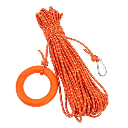 98.4ft Reflective Water Floating Lifesaving Rope Professional Throwing ...