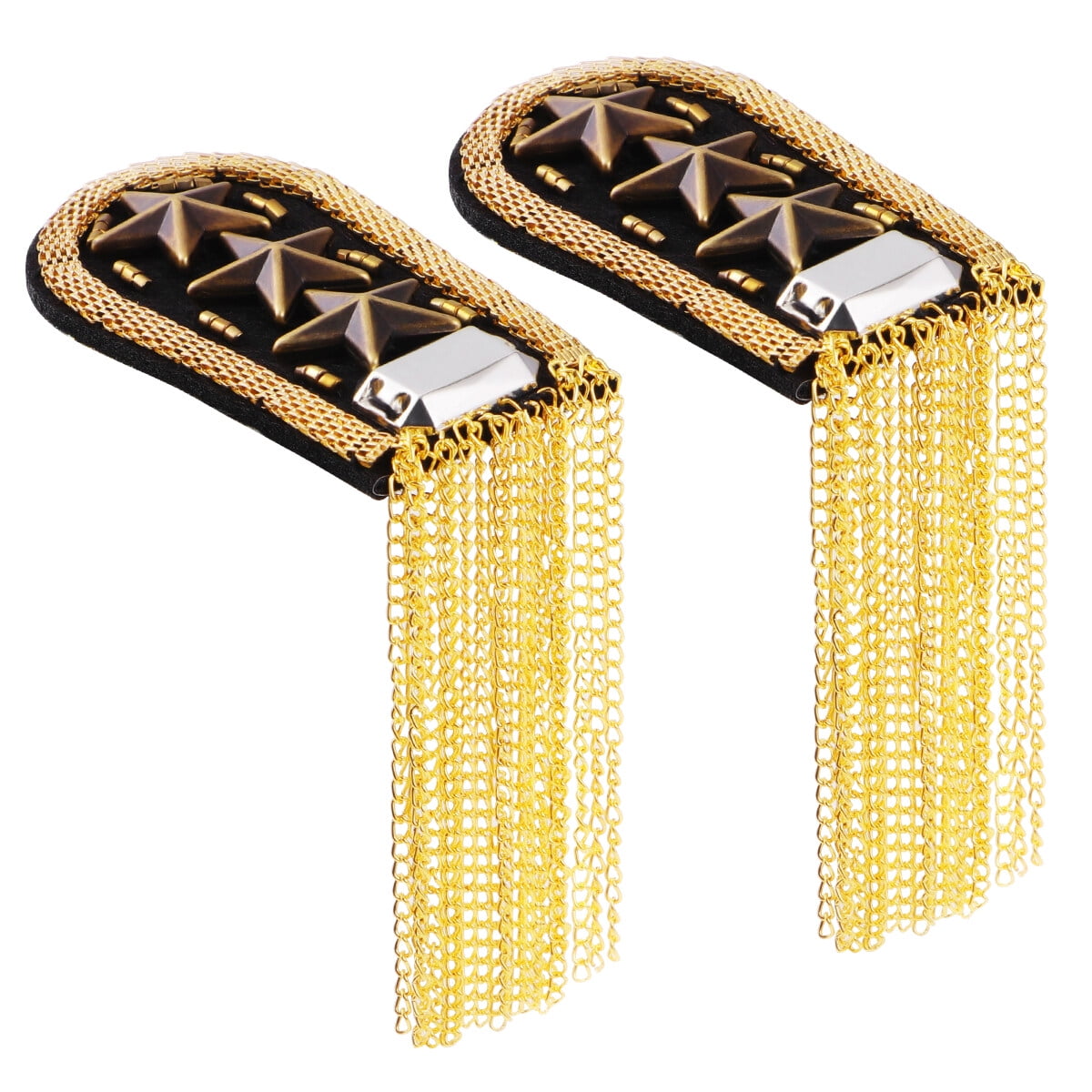 Click here for Masteelfca Fenical 1 Pair Star Tassel Link Chain E... prices