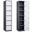 MIIIKO Metal Locker for Gym, School, Office, 71" Metal Storage Locker ...