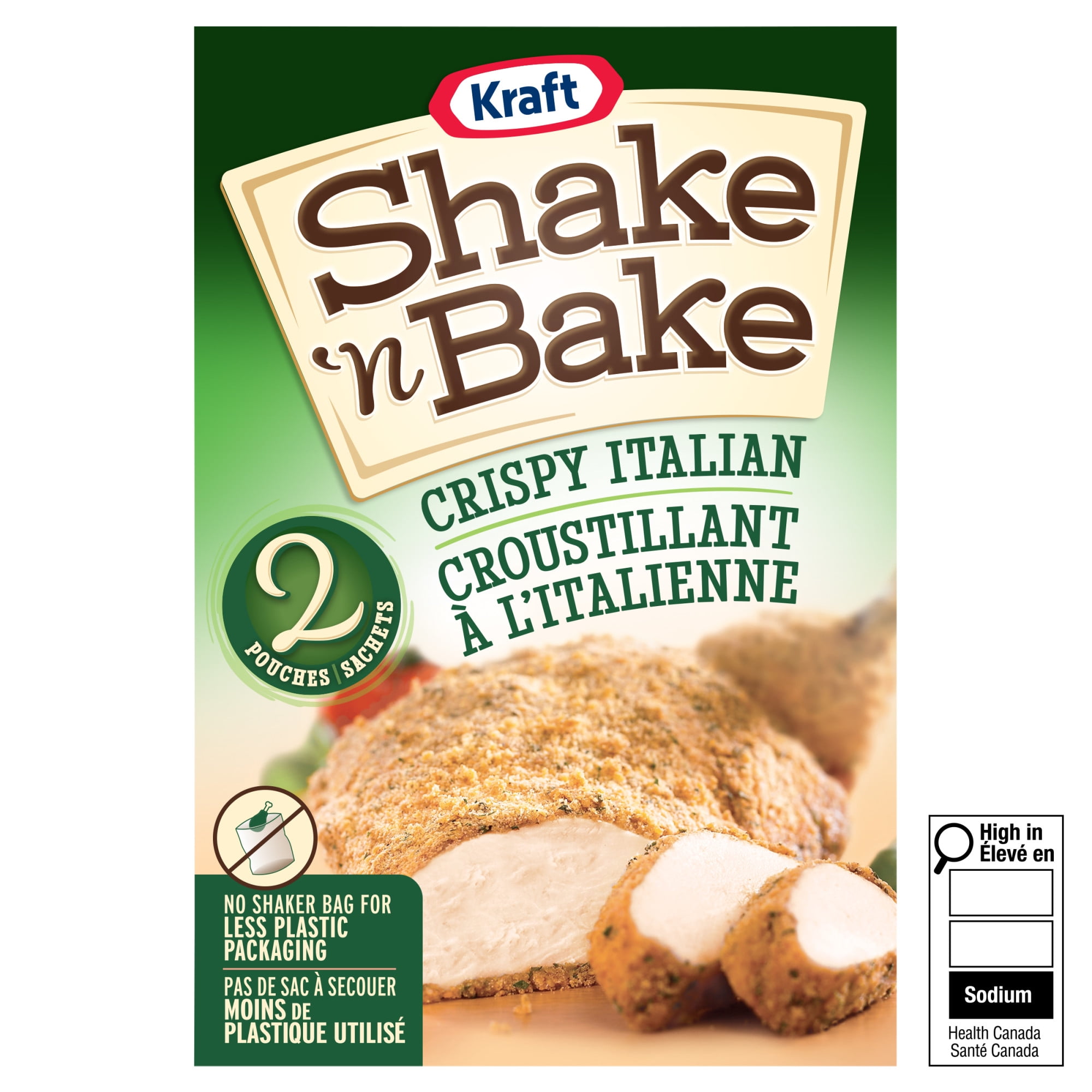 Shake 'N Bake Crispy Italian Coating Mix, 142 g Box, Italian Coating ...