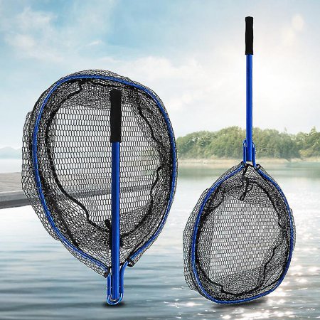 Outdoor Telescopic Fishing Net Big Fishing Net Big Fish Landing Net For ...