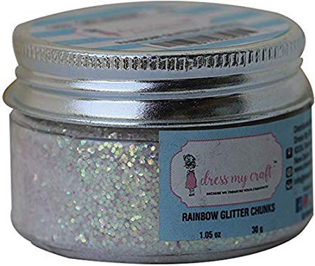 Dress My Craft DMCG2198 Glitter - Rainbow Chunks - Walmart.com