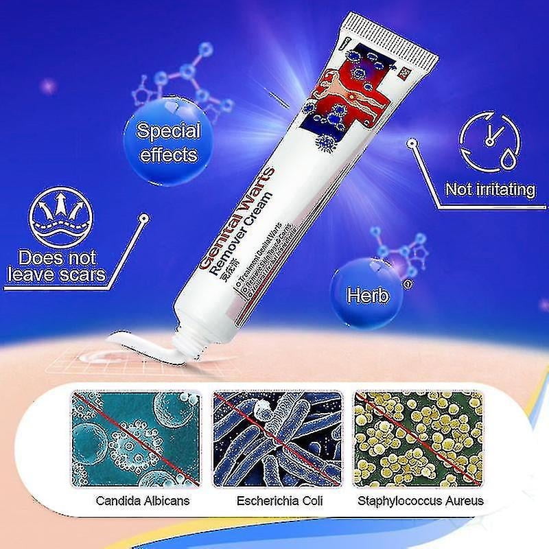 Pomada eliminadora de verrugas para herpes genital, 20 g | Bodega ...