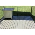 Single Large 2' X 4' Raised Dog Kennel Run Flooring Panel Gray ...