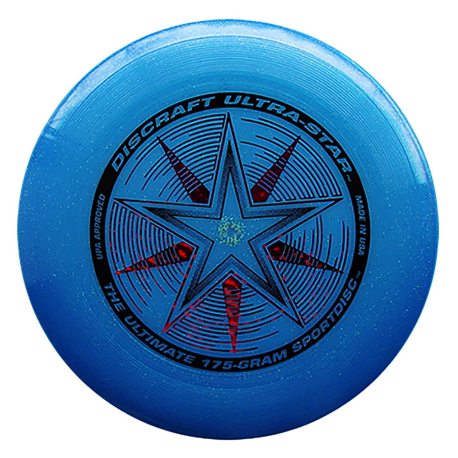 Discraft ULTRA-STAR 175g Ultimate Frisbee Disc - SPARKLE BLUE - Walmart.com