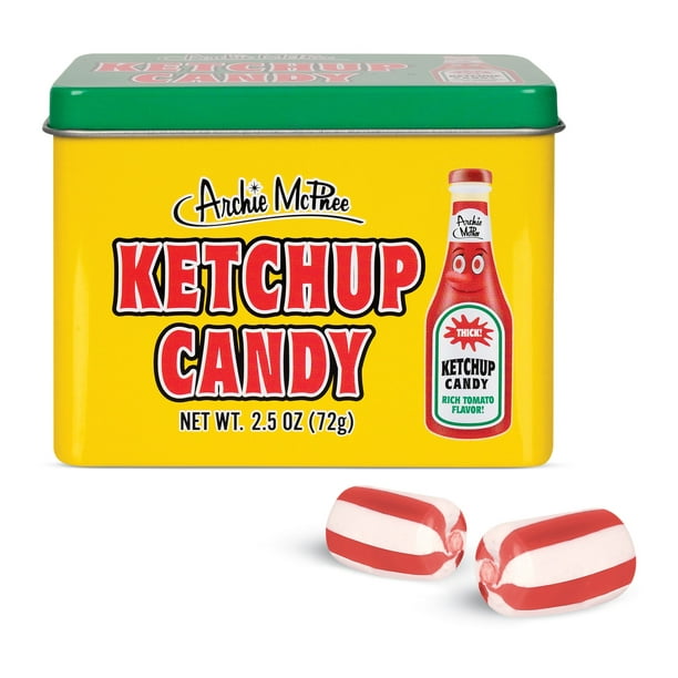Collections Etc Archie McPhee Individually Wrapped Striped Ketchup ...
