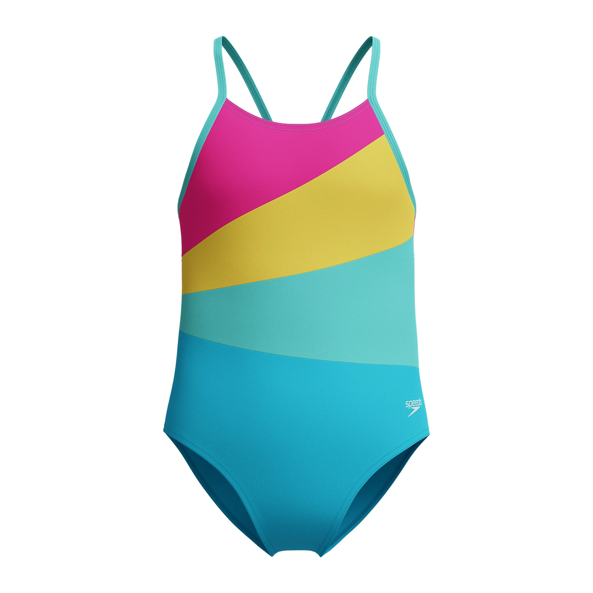 Click here for Speedo Girls Uv Protection Swimsuit One Piece Radi... prices