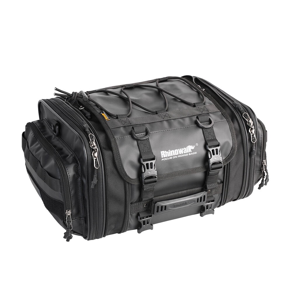 Bolsa extensible para asiento trasero de motocicleta de 19-26L, bolsa ...