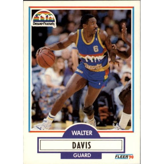 1990-91 Fleer #47 Walter Davis NBA Basketball Trading Card - Walmart.com