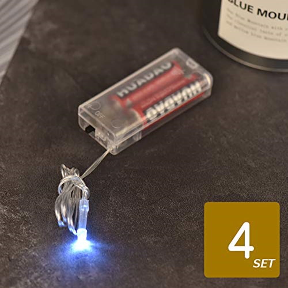 FSLiving 4-Pack LED Emitting Diode Assorted Kit Pre-Wired 5mm ...